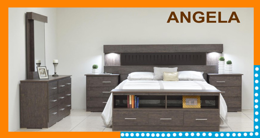 Recámara Angela, Muebles Sinai | El Ahorron de Distribuidora Gabriela